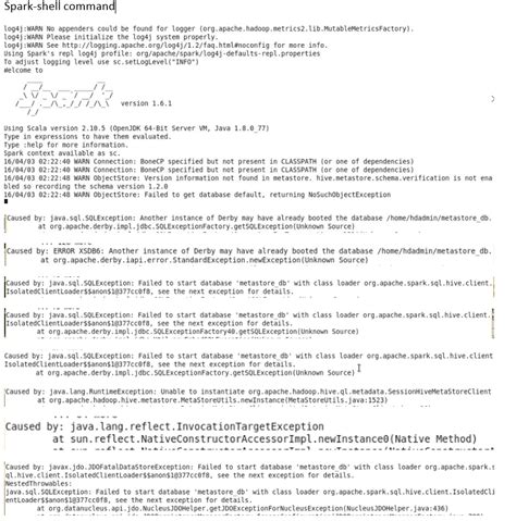 solved help to start spark with no errors cloudera community 153627