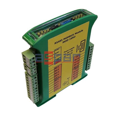 IO Modbus 16 Relay Outputs MOD16RO MOD 16RO RTU ASCII