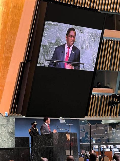 President Hichilema Talks Peace At 77th Session Of Unga Diamond Media
