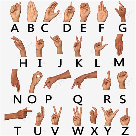 American Sign Language Alphabet Chart