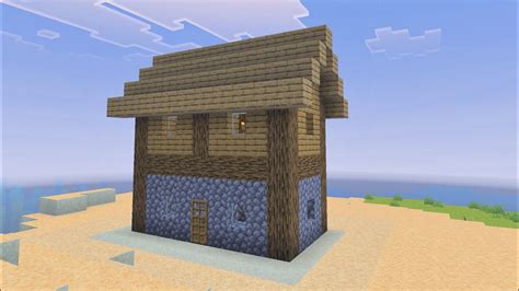 How To Build A Minecraft Plains Village Big House Youtube