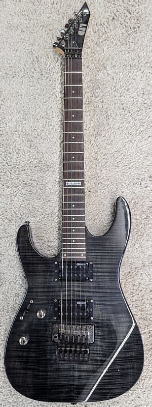 Esp Ltd Model M 100fm Electric Guitar Left Handed Reverb Uk