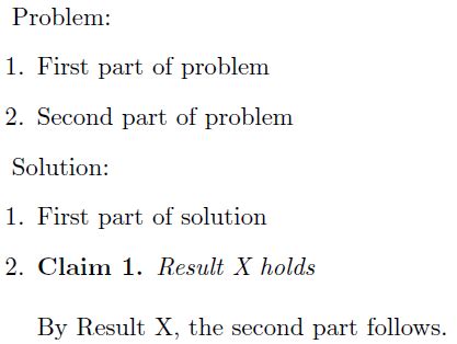 Using A Theorem Based Environment Inside A List TeX LaTeX Stack Exchange