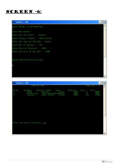 Computer Project C Class 12th Cd Management System Doc
