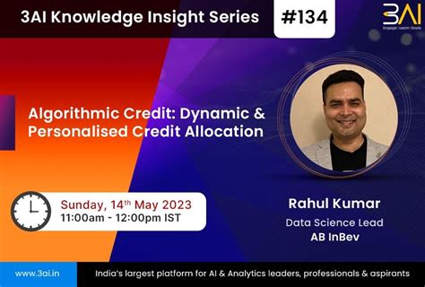 Rahul Kumar On Linkedin Chuffed To Be Part Of The Session Thanks 3ai For Orchestrating It Hope