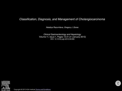 Classification Diagnosis And Management Of Cholangiocarcinoma Ppt