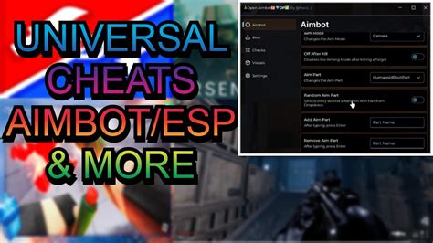 Universal Roblox Aimbot ESP Script FREE Exploit Script YouTube