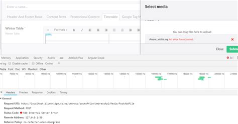 500 Internal Server Error When Upload Svg