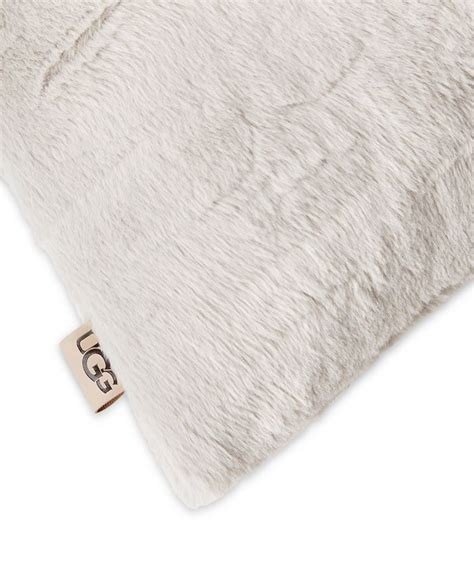 Ugg® Valor Textured Faux Fur Decorative Pillow 20 X 20 Macys
