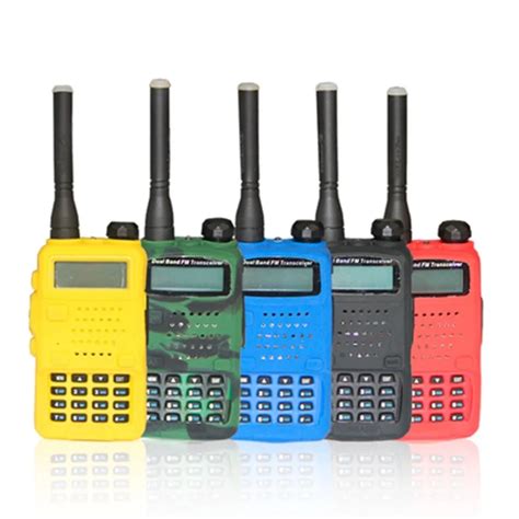 Silicone Rubber Cover Walkie Talkie Protection Cover Shell For Baofeng