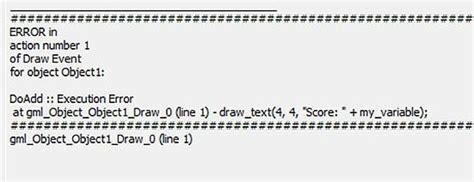 Fixing Common Runtime Errors In Gamemaker Gamemaker
