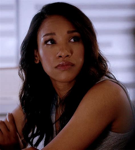 CANDICE PATTON AS IRIS WEST ON THE FLASH