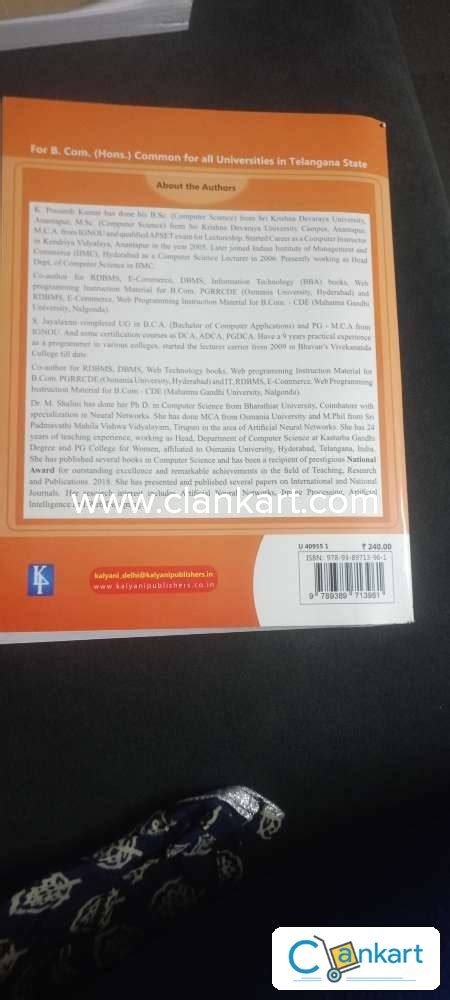 Buy Relationship Database Management System Book In Excellent