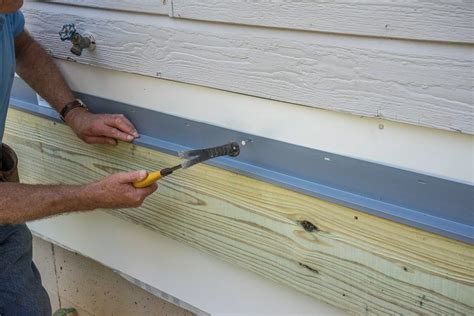 Deck Ledger Flashing Under Door At Johnny Moe Blog