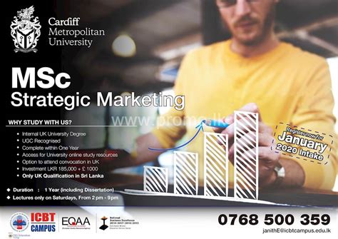 Msc Strategic Marketing At Icbt Campus