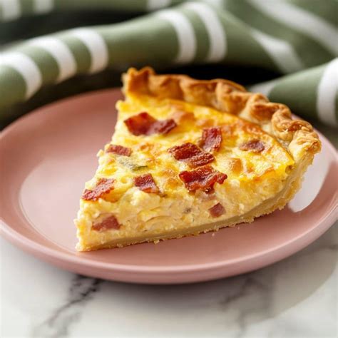 Bacon And Cheese Quiche Insanely Good