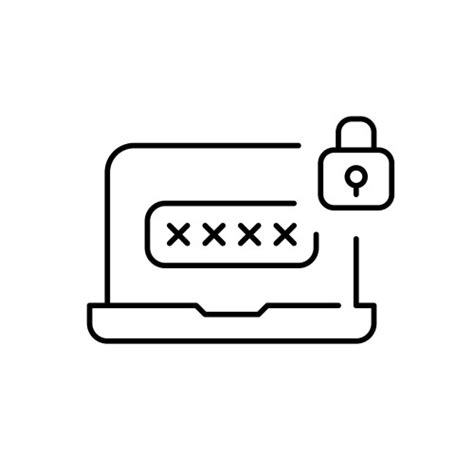 Password Input Box Hidden Characters And Eye Vector Image