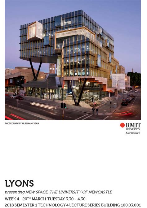 Technology 4 Open Lecture Series Rmit Architecture