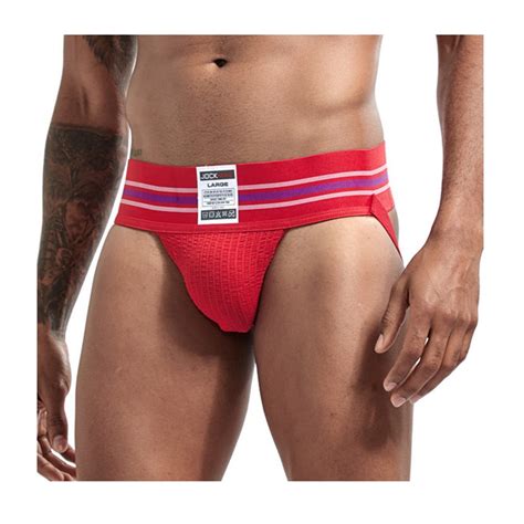 Jockmail Mens Jockstraps Underwear Wide Belt Athletic Supporter