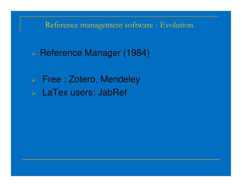 Reference Manager And Citation Styles Pdf