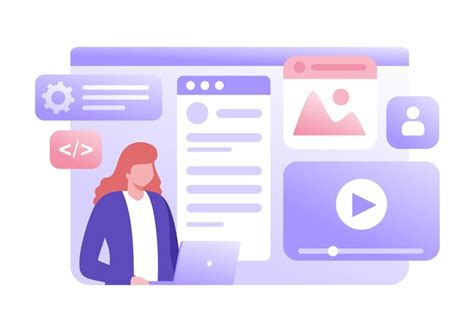 Premium Vector Web Development Programming Languages Css Html It Ui