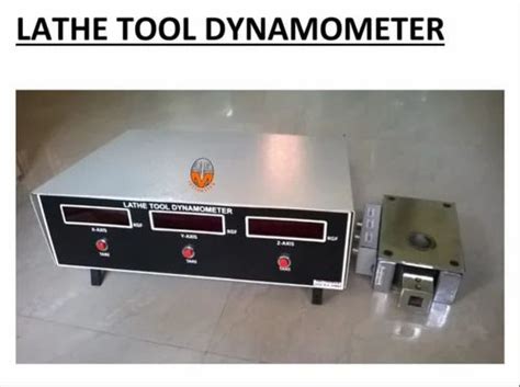 Computerized Lathe Tool Dynamometer To Measure Cutting Force 01 At Rs 58000 In Kolkata
