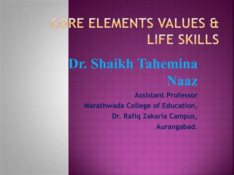 Life Skills Presentation Pptx