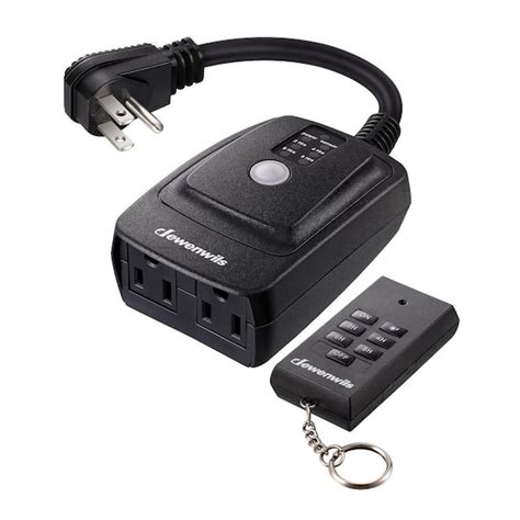 Have A Question About Dewenwils Outdoor Remote Control Light Sensor Countdown Timer Waterproof