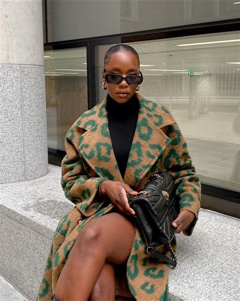 Black Women Fashion Look Fashion Autumn Fashion Black Women Style