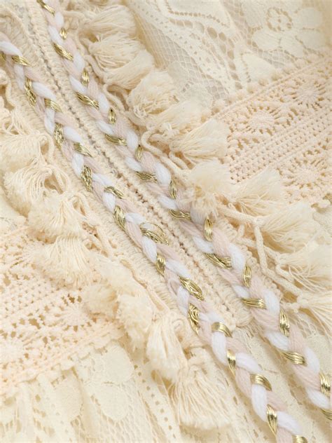 Lace Boho Lace Maxi Dress For Daily Casual Date