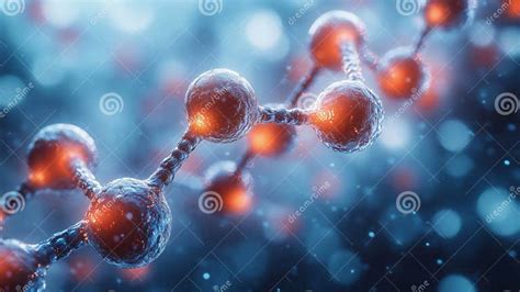 Exploring Molecular Structures And Chemical Bonds In Science Stock Image Image Of