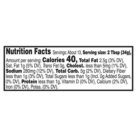 Tostitos Medium Salsa Con Queso Dip Nutrition Facts