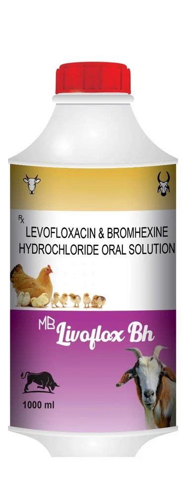 Liquid Levofloxacin And Bromhexine Hcl Oral Solution Packaging Type