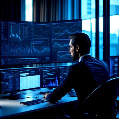 Premium Ai Image Computer Data Analyst