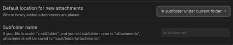 In Subfolder Under Current Folder Option Is Not Saved Unless Manually