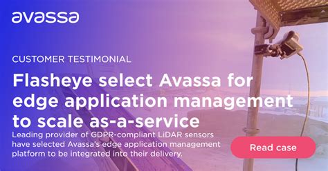 Flasheye Chooses Avassa For Scalable Edge Management