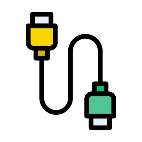 Usb Connection Vector Stall Lineal Color Icon