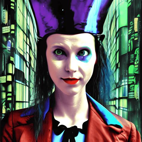 Alice In Wonderland In The Matrix · Creative Fabrica