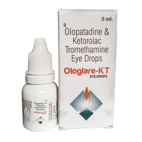Olopatadine Hydrochloride Ketorolac Eye Drops At ₹ 170 Piece