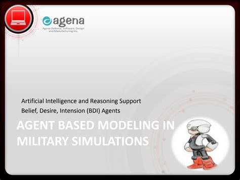 Agena Agent Based Modeling Adsif Pptx
