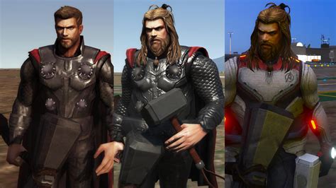 Thor Avengers Endgame Gta5