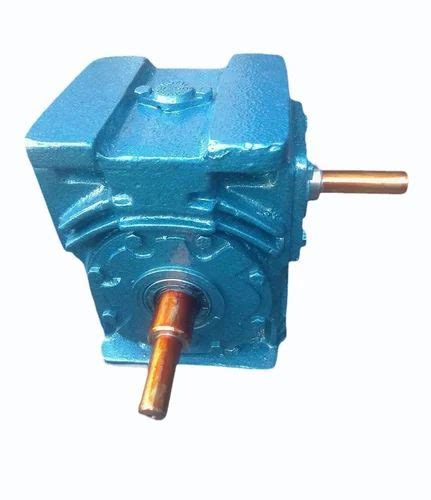 350 KW Mild Steel Output Hollow Shaft Worm Gearbox Size 10inch Height At 78000 Piece In