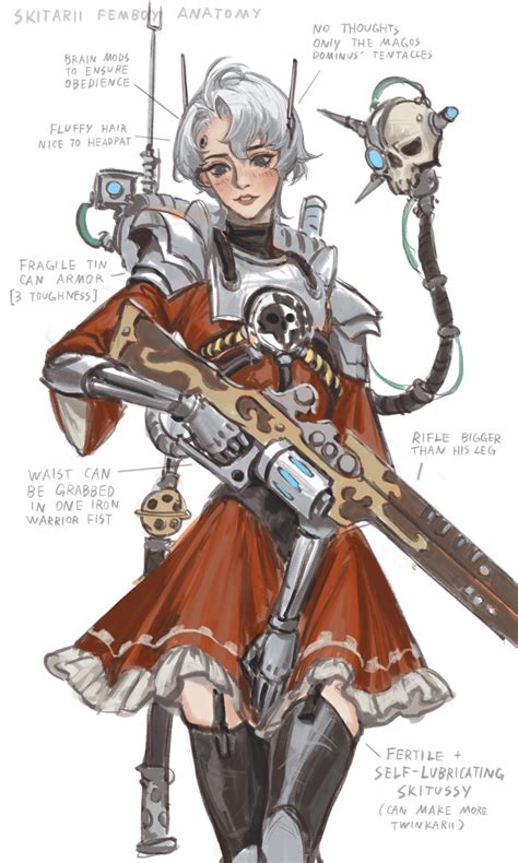 Adeptus Mechanicus Warhammer K Drawn By Celestial Fang Danbooru