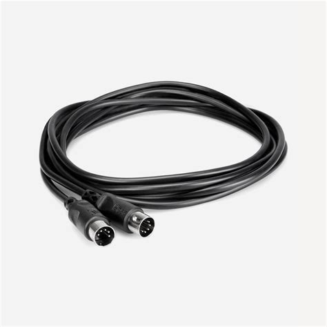 Hosa Midi Cable Mid 300bk 5 Pin Din To Same Cable Stop Online