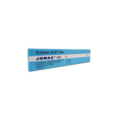 Jonac™ Diclofenac 1 Bp Gel 30gm Zydus Cadila Bahamas Medical