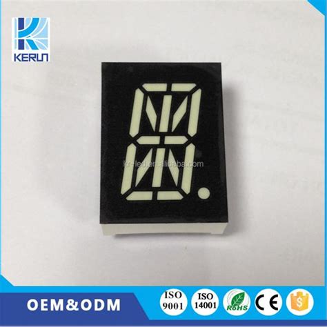 16 Segment Led Display 08 Inch 16 Segment Display Module Common