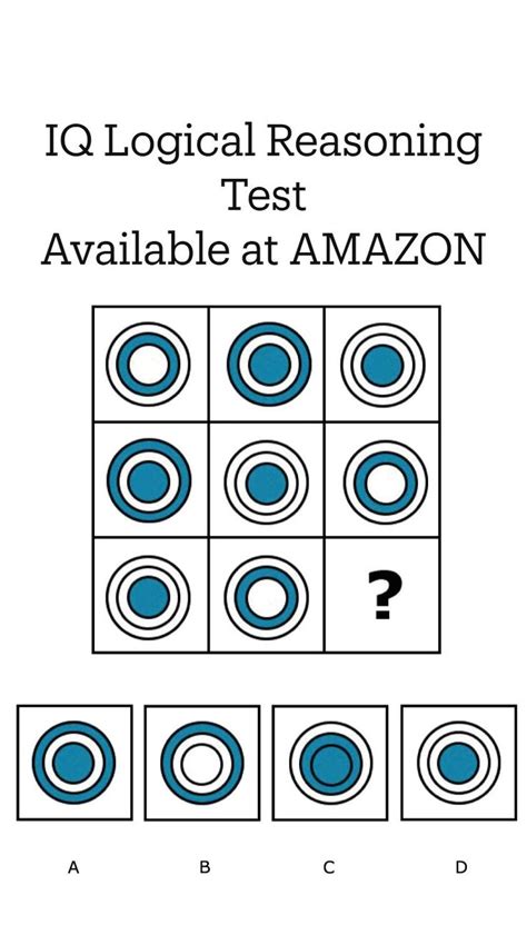 Iq Logical Reasoning Test Available At Amazon