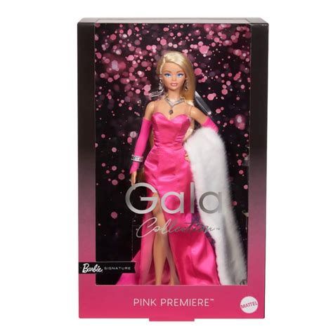 Pink Premiere Doll Barbie Signature Gala Collection Nrfb In Shipper Doll Peddlar