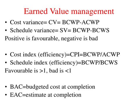 PPT Earned Value Management PowerPoint Presentation Free Download ID 3813568