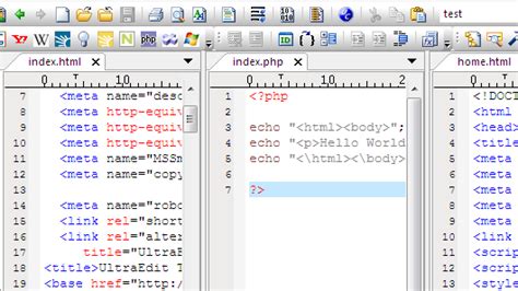 Vertical Horizontal Split Window